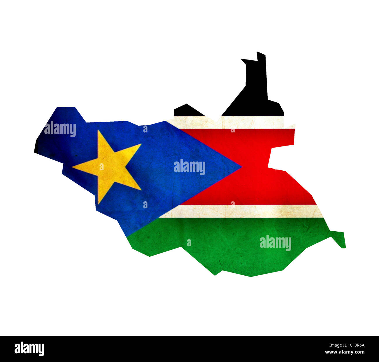 Official flag south sudan Cut Out Stock Images & Pictures - Alamy