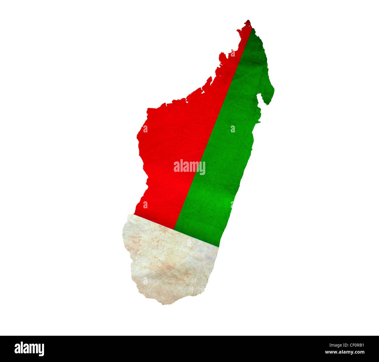 Madagascar administrative map isolated Cut Out Stock Images & Pictures ...