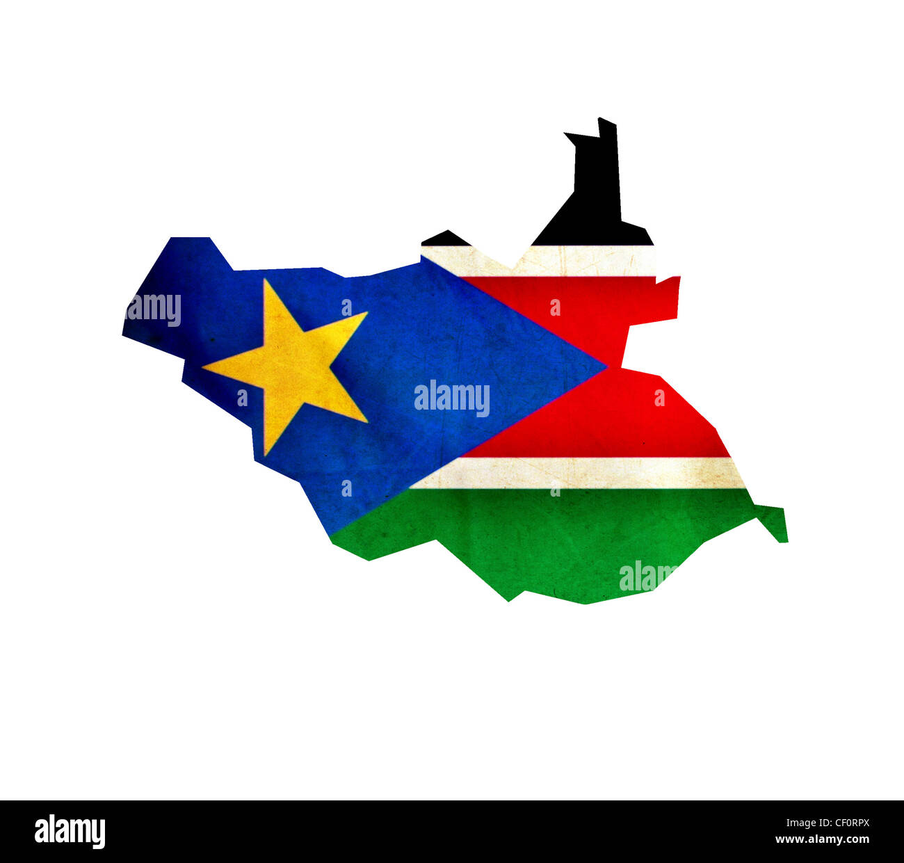 Official flag south sudan Cut Out Stock Images & Pictures - Alamy