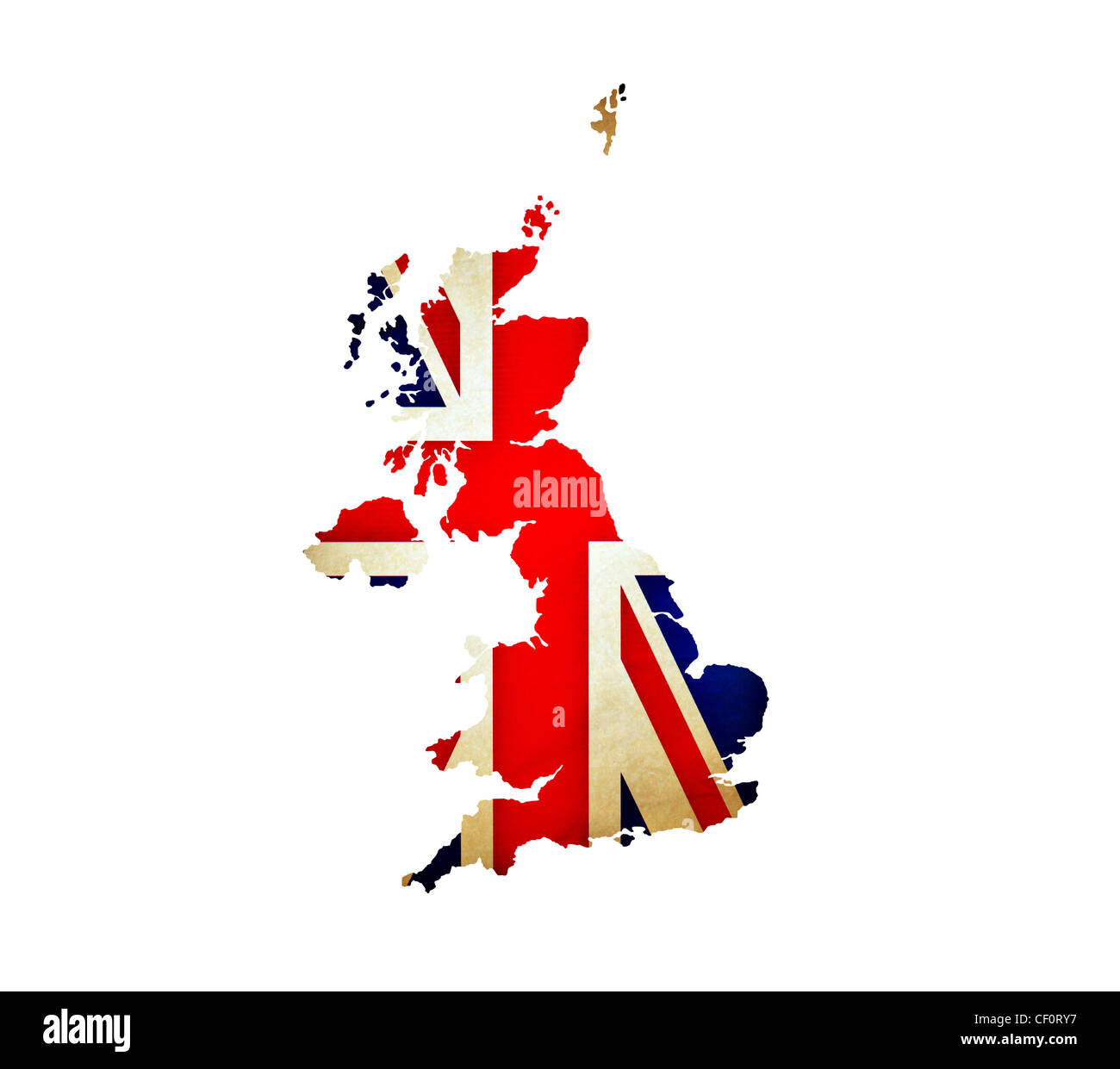 United kingdom map union jack hi-res stock photography and images - Alamy
