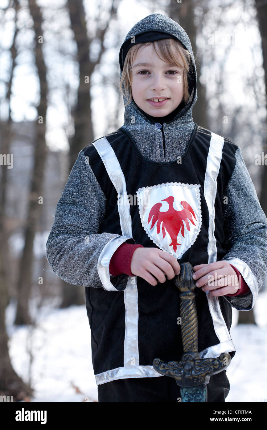 Medieval sword boy hi-res stock photography and images - Alamy