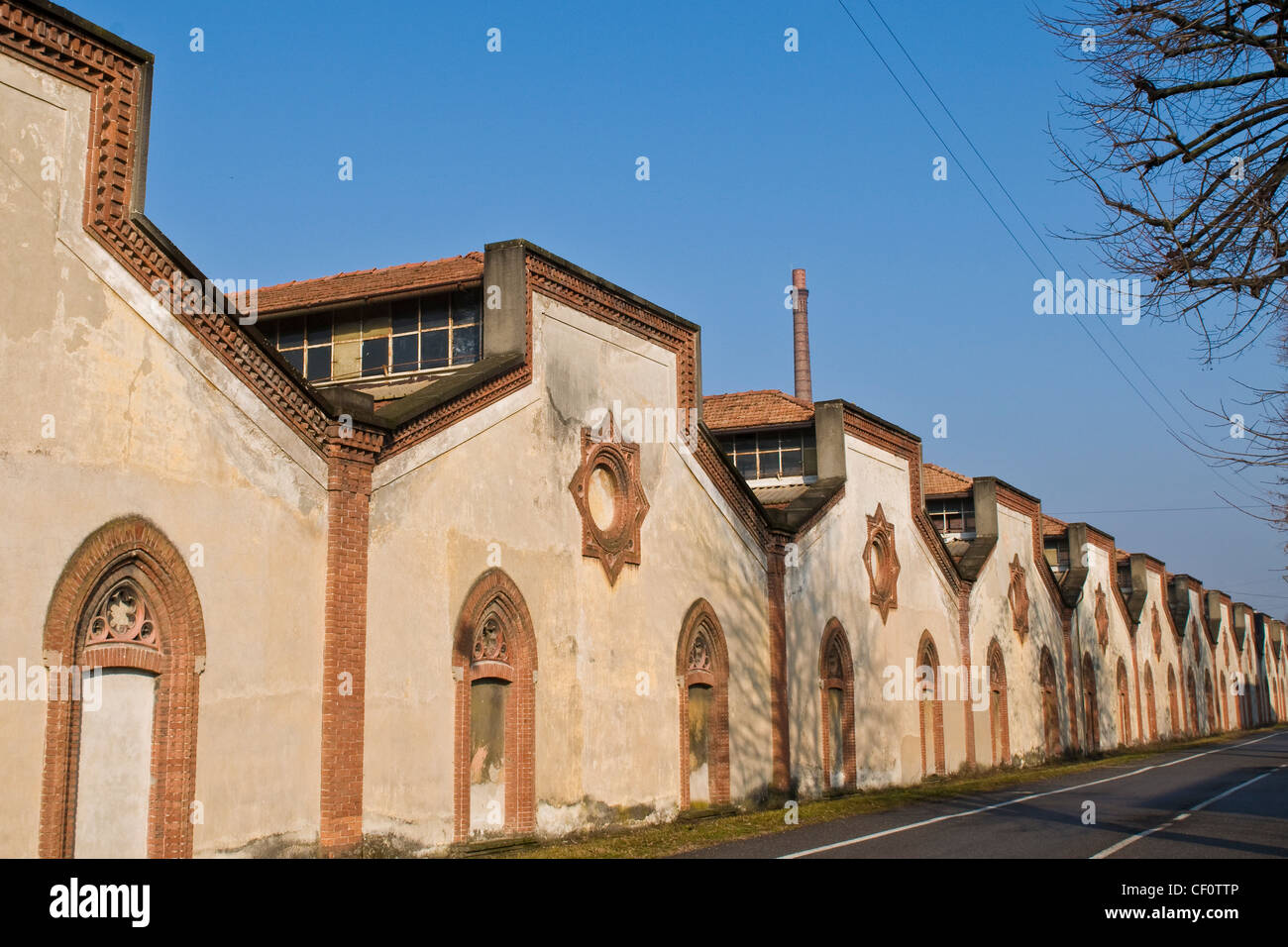 Crespi d'Adda, UNESCO, Lombardy, Italy Stock Photo - Alamy