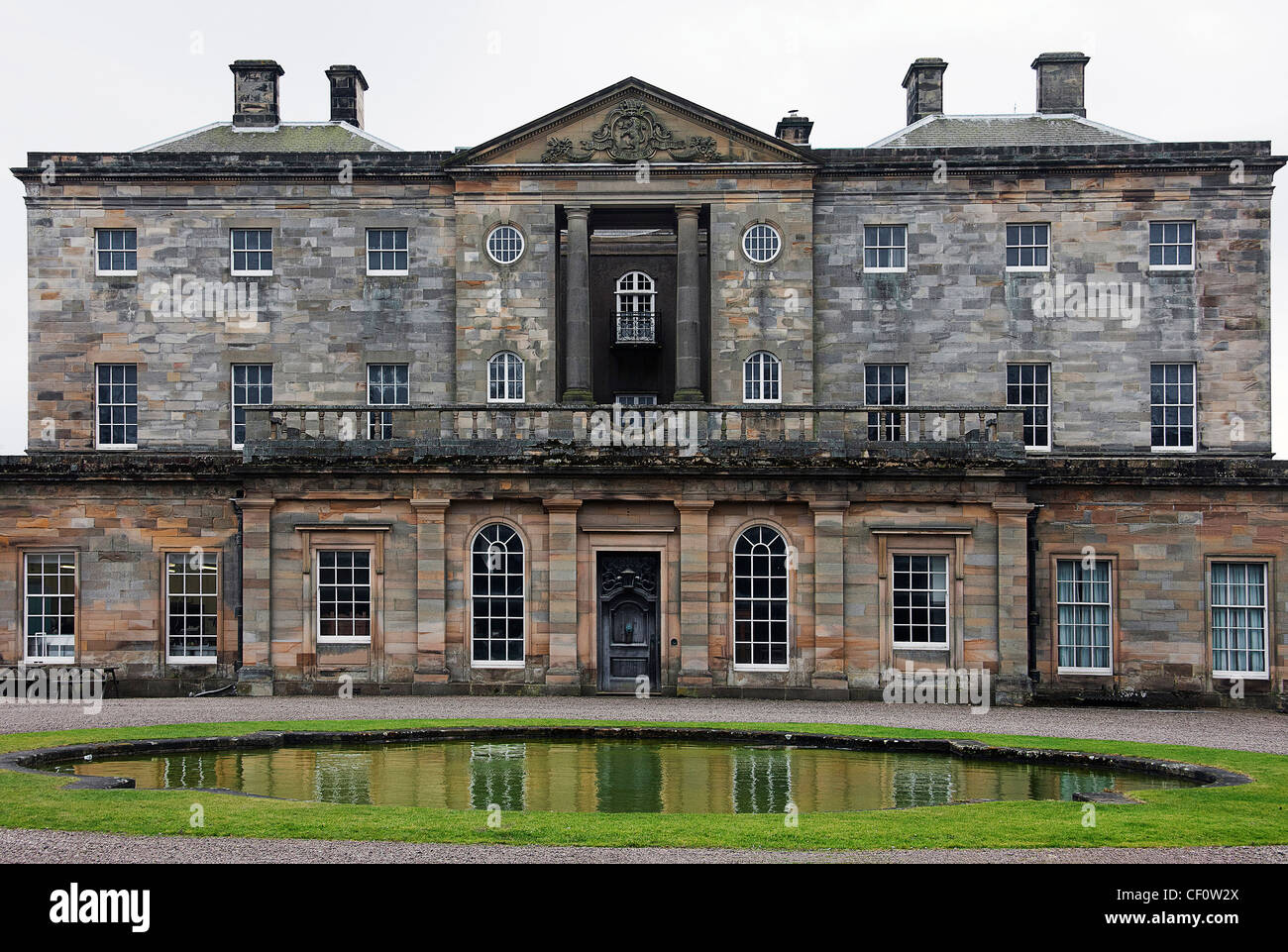 Howick Hall. Northumberland Stock Photo - Alamy