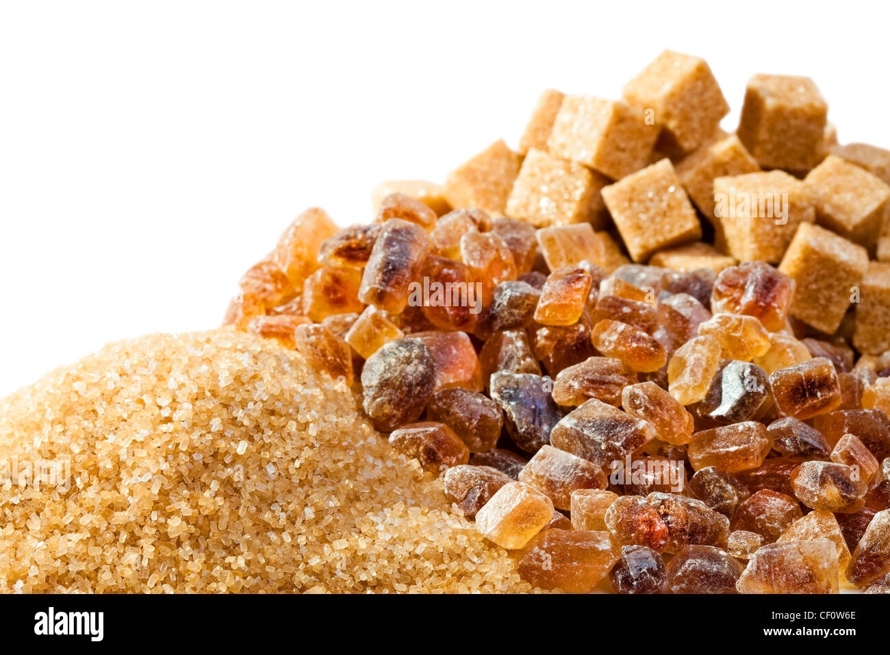 Granulated sugar, sugar not refined, sugar candy Stock Photo - Alamy