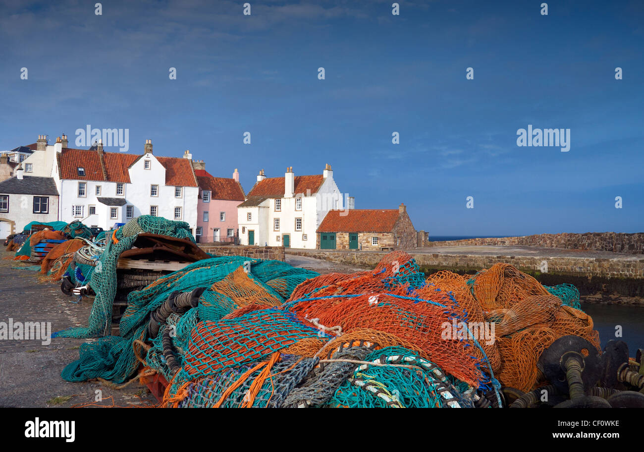 Pittenweem harbour, East Neuk of Fife, Scotland UK Stock Photo - Alamy