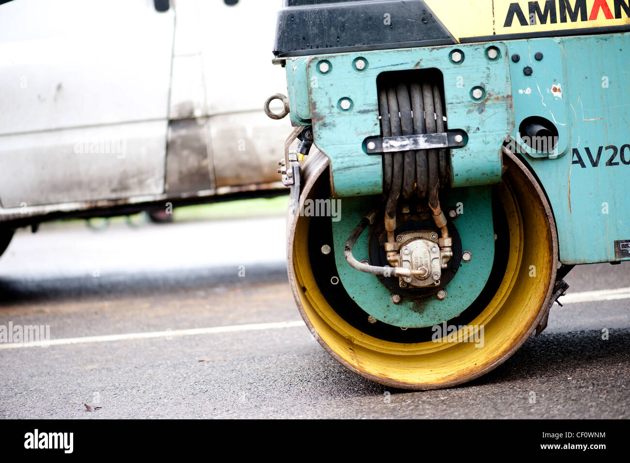 Tarmac roller hi-res stock photography and images - Alamy