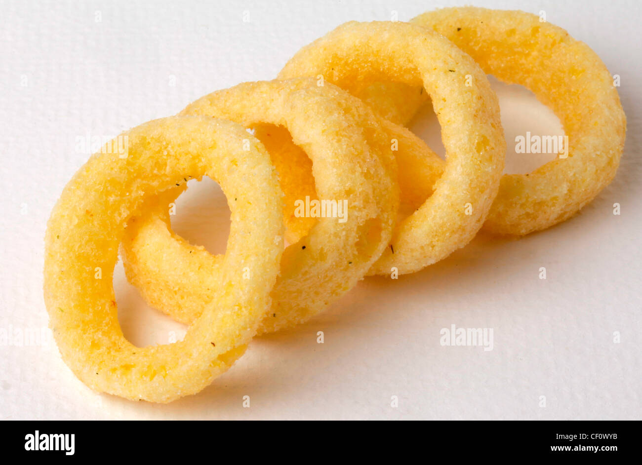 ONION RING SNACKS Stock Photo - Alamy