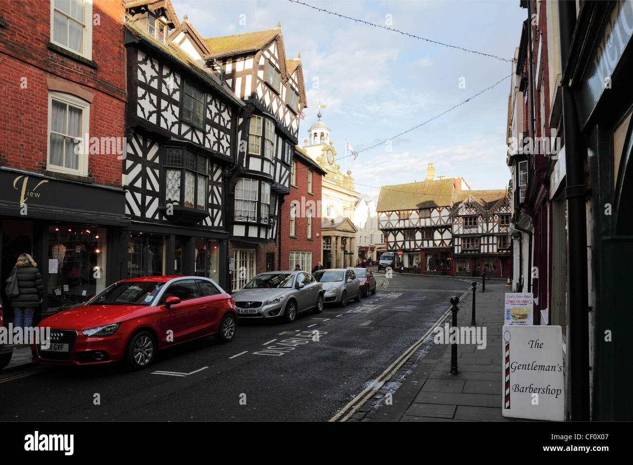 Ludlow shropshire high street hi-res stock photography and images - Alamy