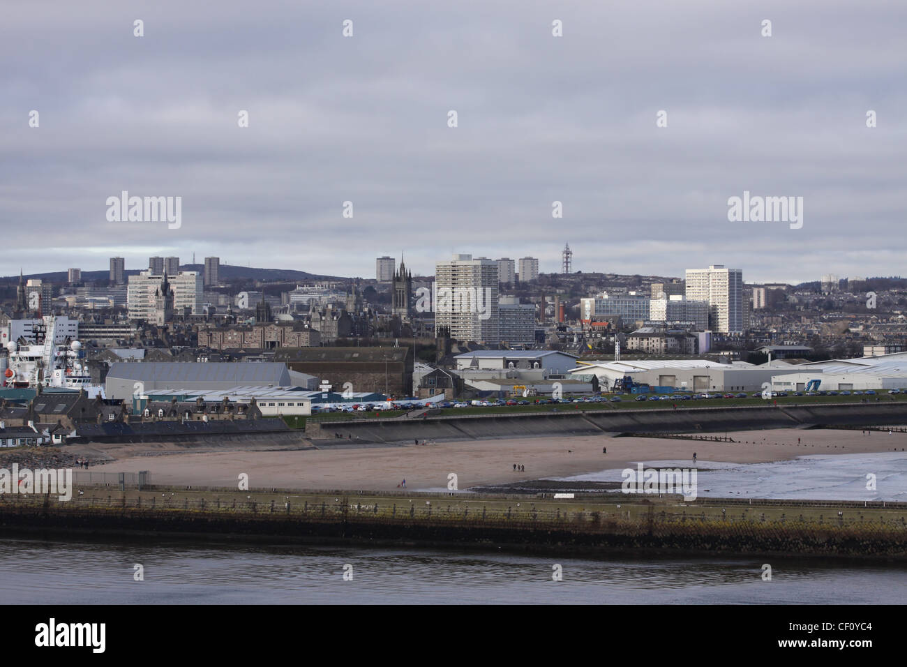 Aberdeen skyline, scotland hi-res stock photography and images - Alamy