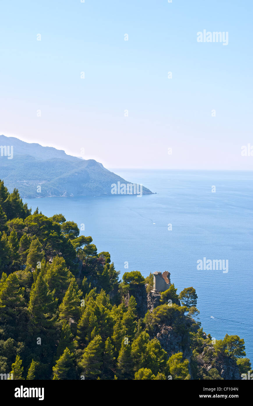 The view of the ocean, Majorca, Spain Stock Photo - Alamy