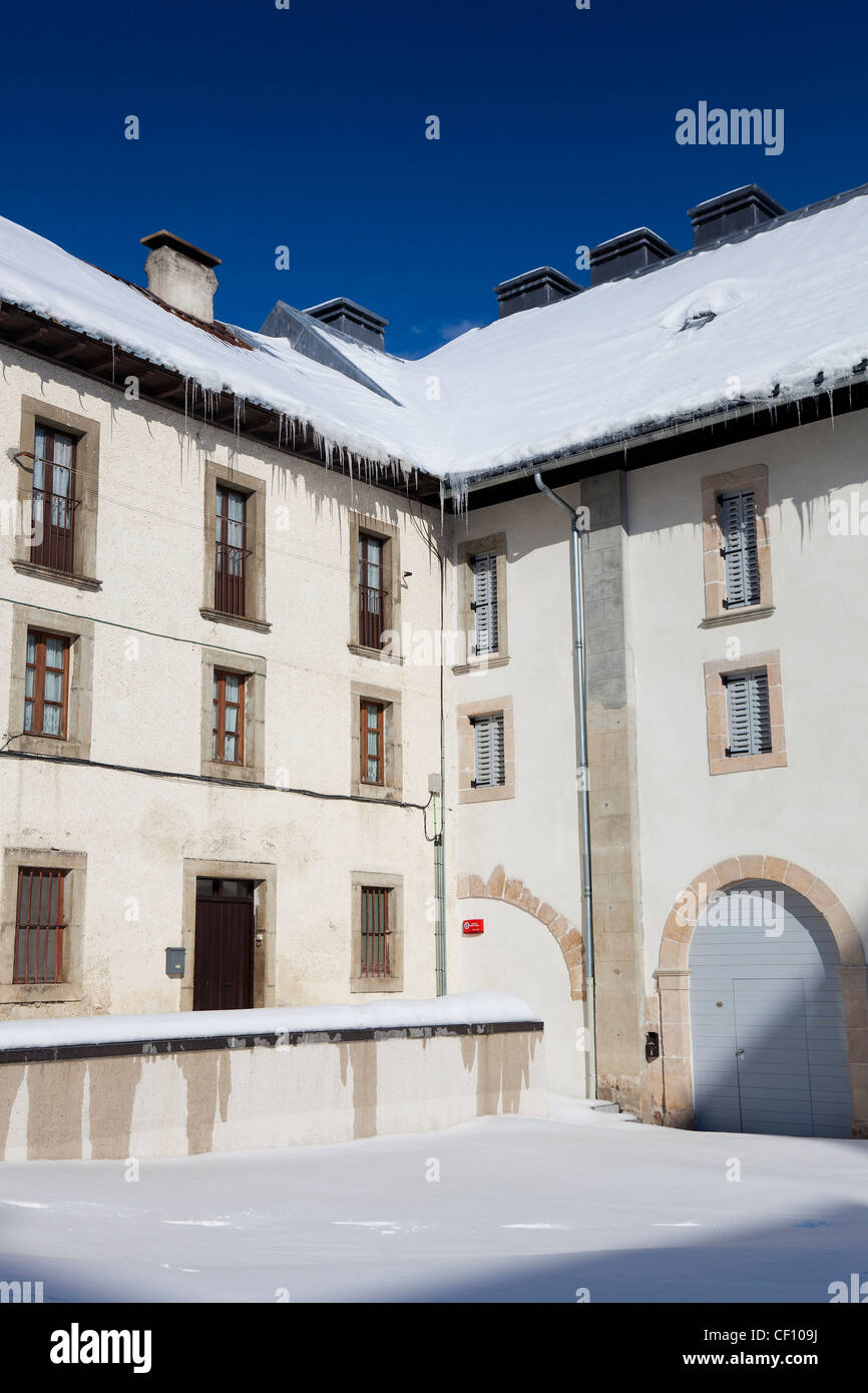 Orreaga/Roncesvalles, Navarra, Spain Stock Photo - Alamy