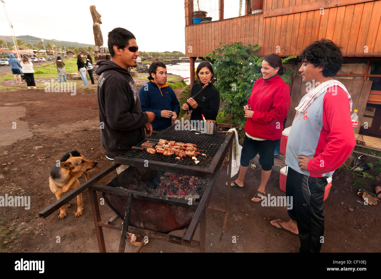 Hanga roa hi-res stock photography and images - Alamy