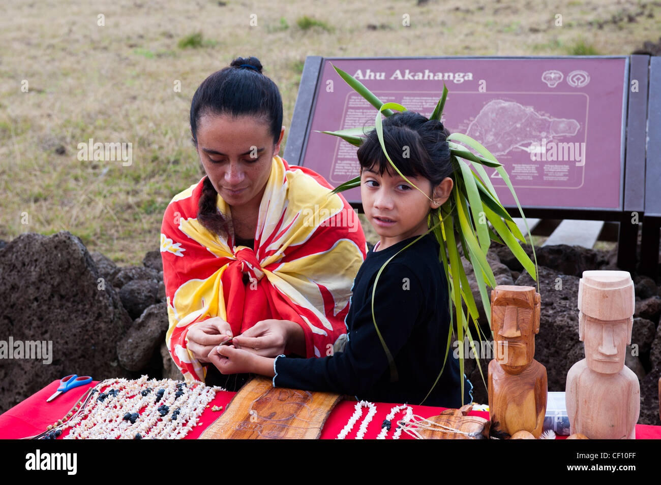 Rapa nui people hi-res stock photography and images - Alamy