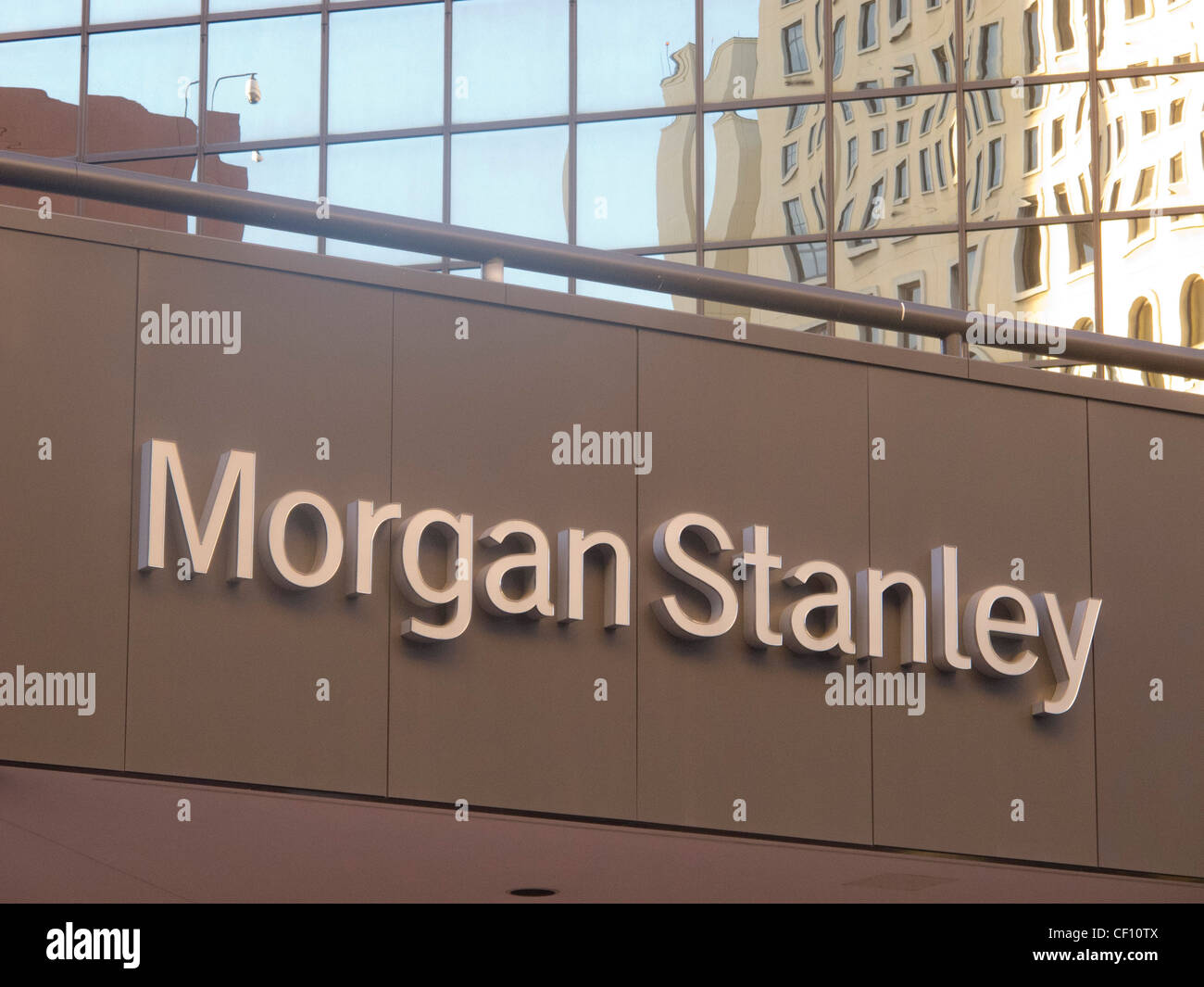 morgan stanley sign in san diego california Stock Photo - Alamy