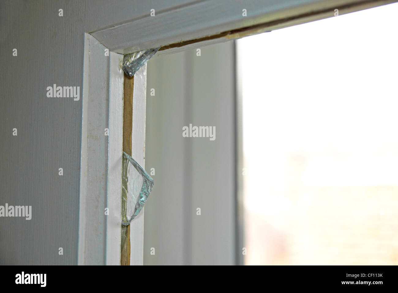 Broken glass shards hi-res stock photography and images - Alamy