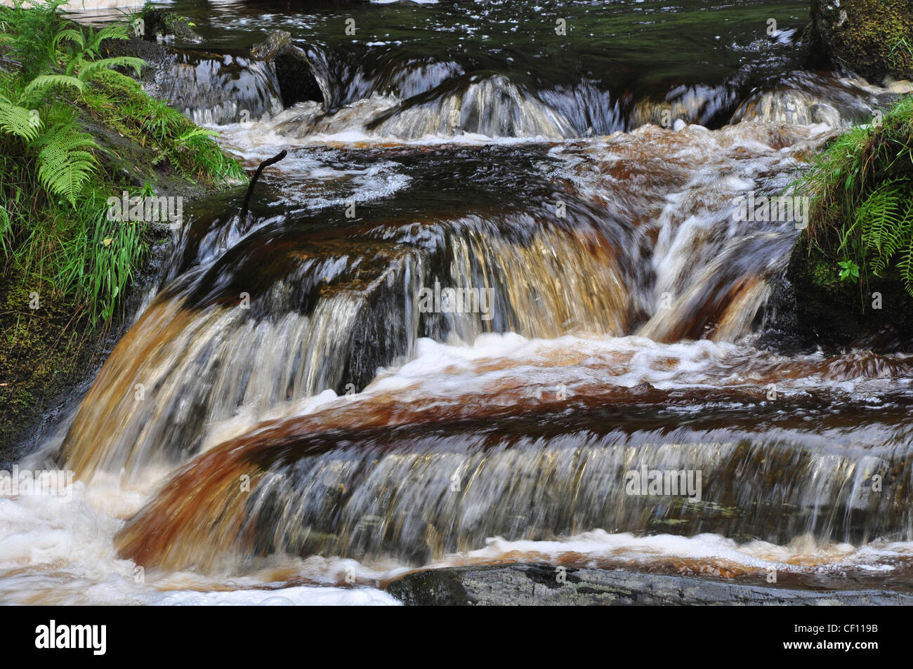 Fast flowing water fall hi-res stock photography and images - Alamy