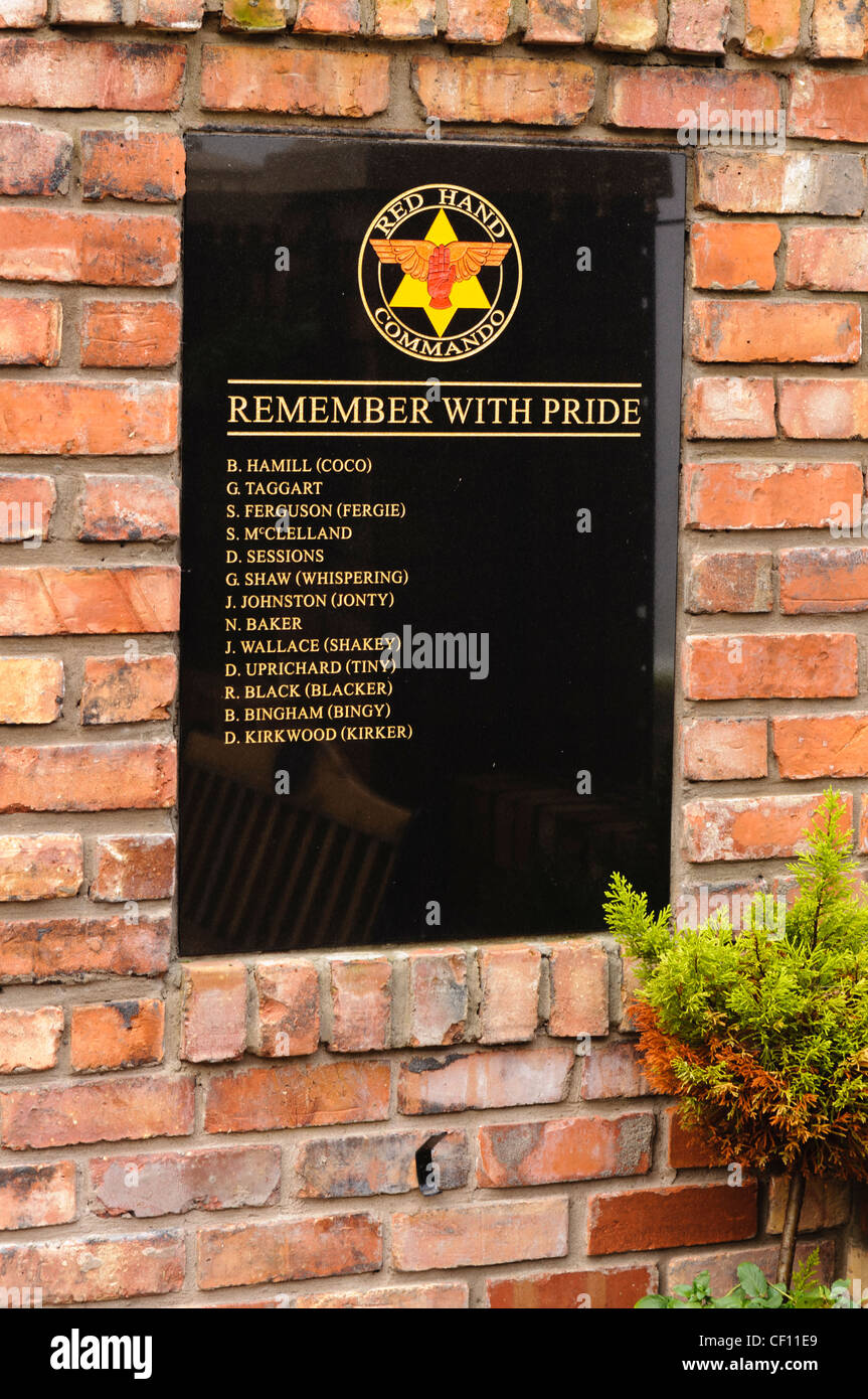 Red hand commando hi-res stock photography and images - Alamy