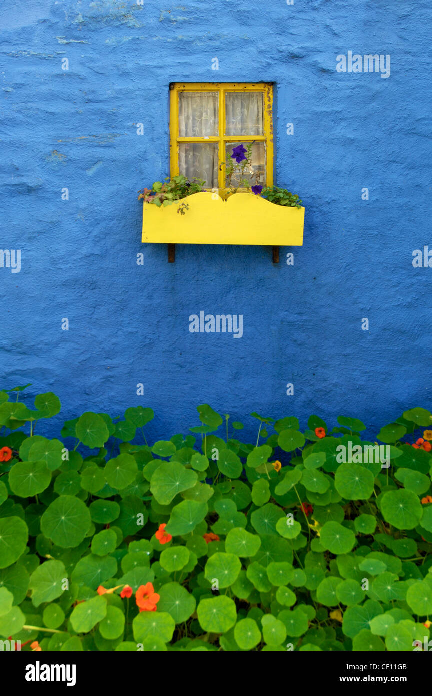 Yellow small window Stock Photo - Alamy