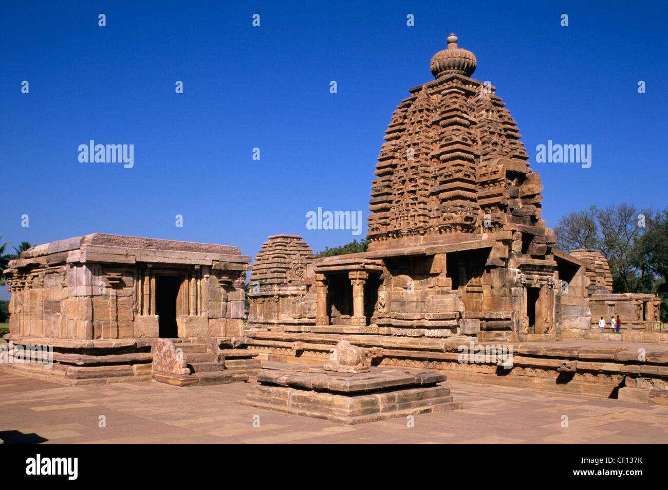 temples at pattadakal karnataka india tourism Stock Photo - Alamy
