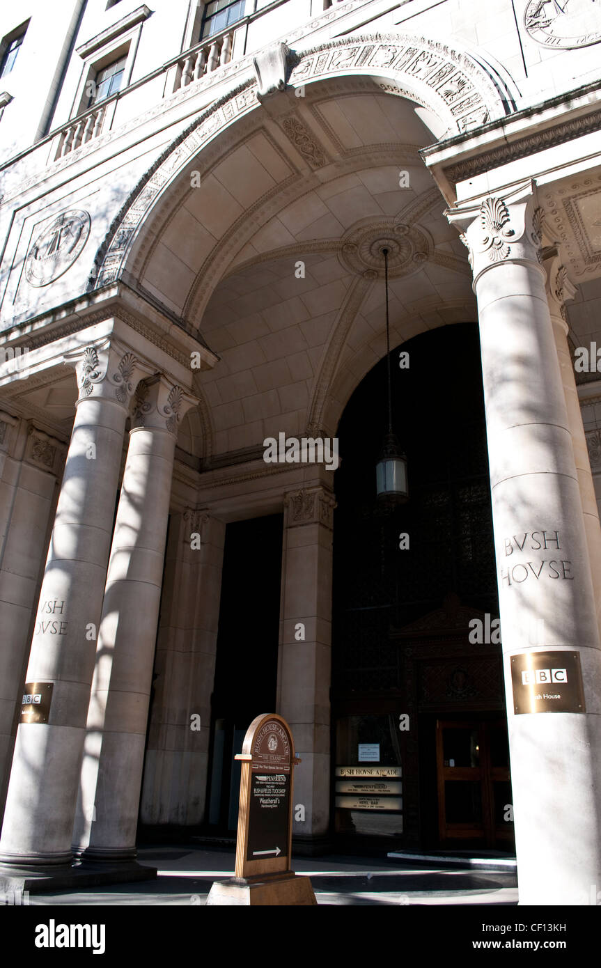 BBC Bush House, London, UK Stock Photo - Alamy