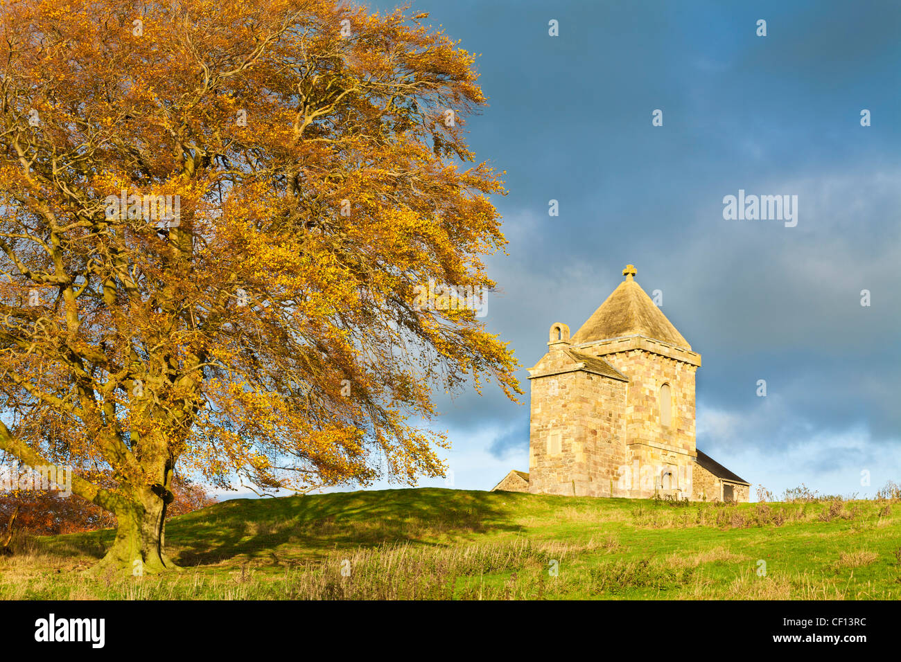 How hill tower near Ripon, North Yorkshire Stock Photo - Alamy