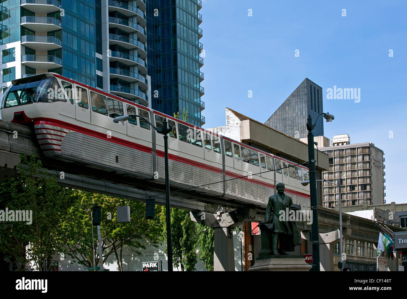 Monorail tracks hi-res stock photography and images - Alamy