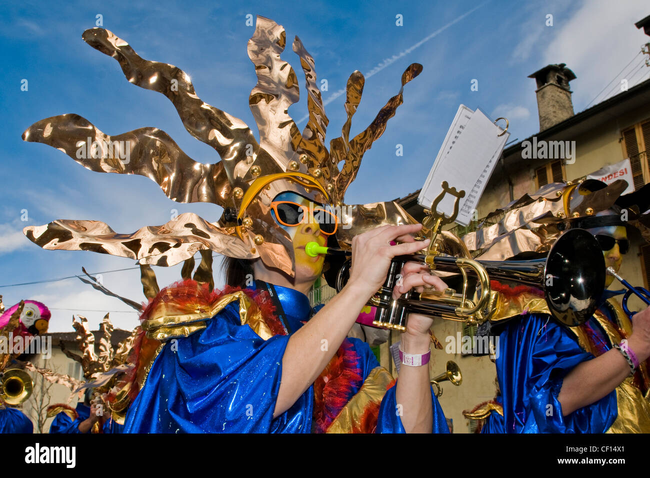 Biasca carnival, Canton Ticino, Switzerland Stock Photo - Alamy