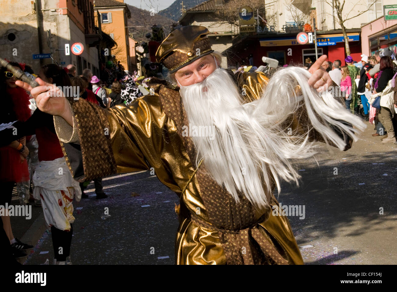 Biasca carnival, Canton Ticino, Switzerland Stock Photo - Alamy