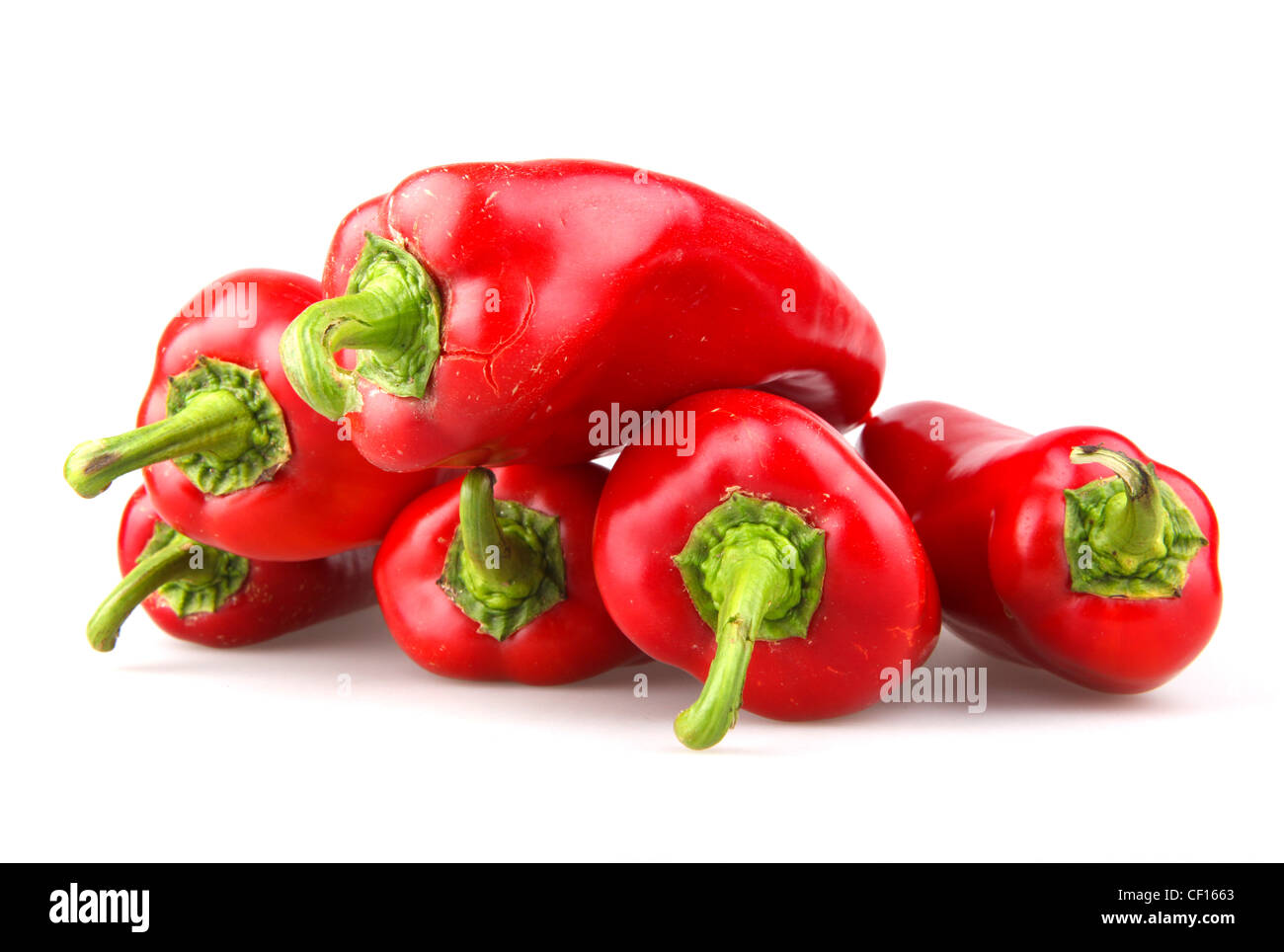 Indian red chilli Cut Out Stock Images & Pictures - Alamy