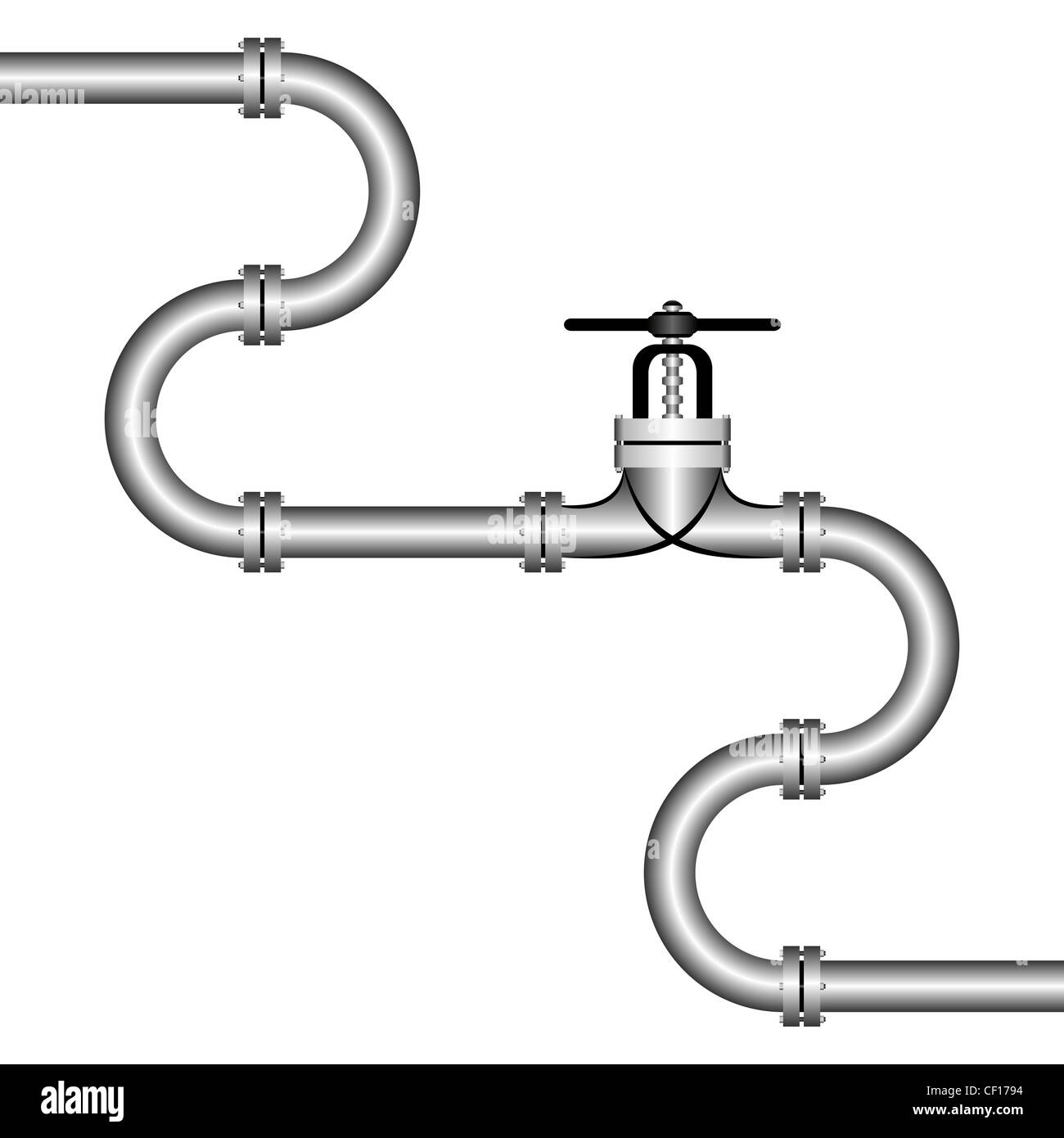 Pipelines Design Cut Out Stock Images Pictures Alamy