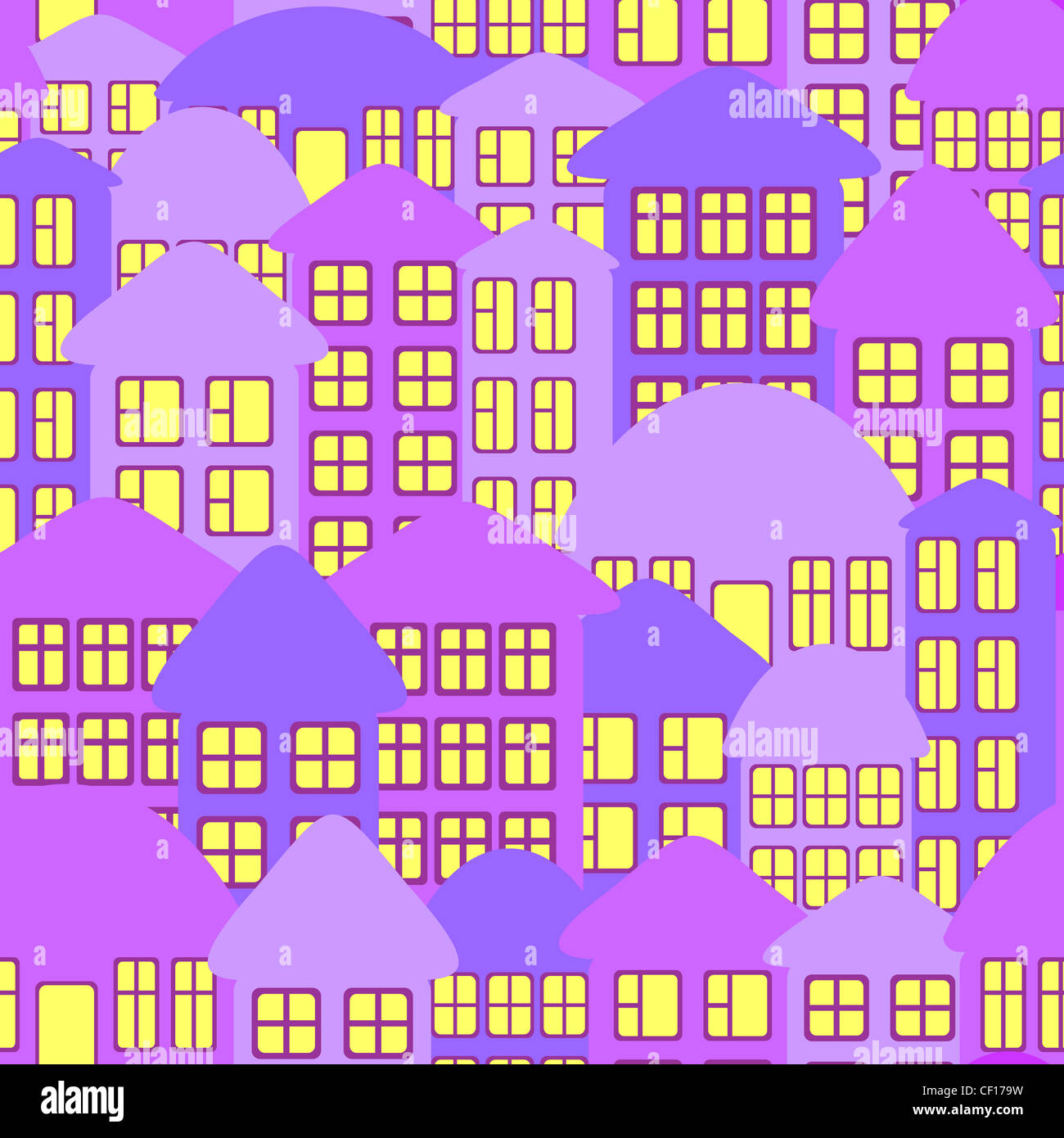 Abstract city landscape Stock Photo - Alamy