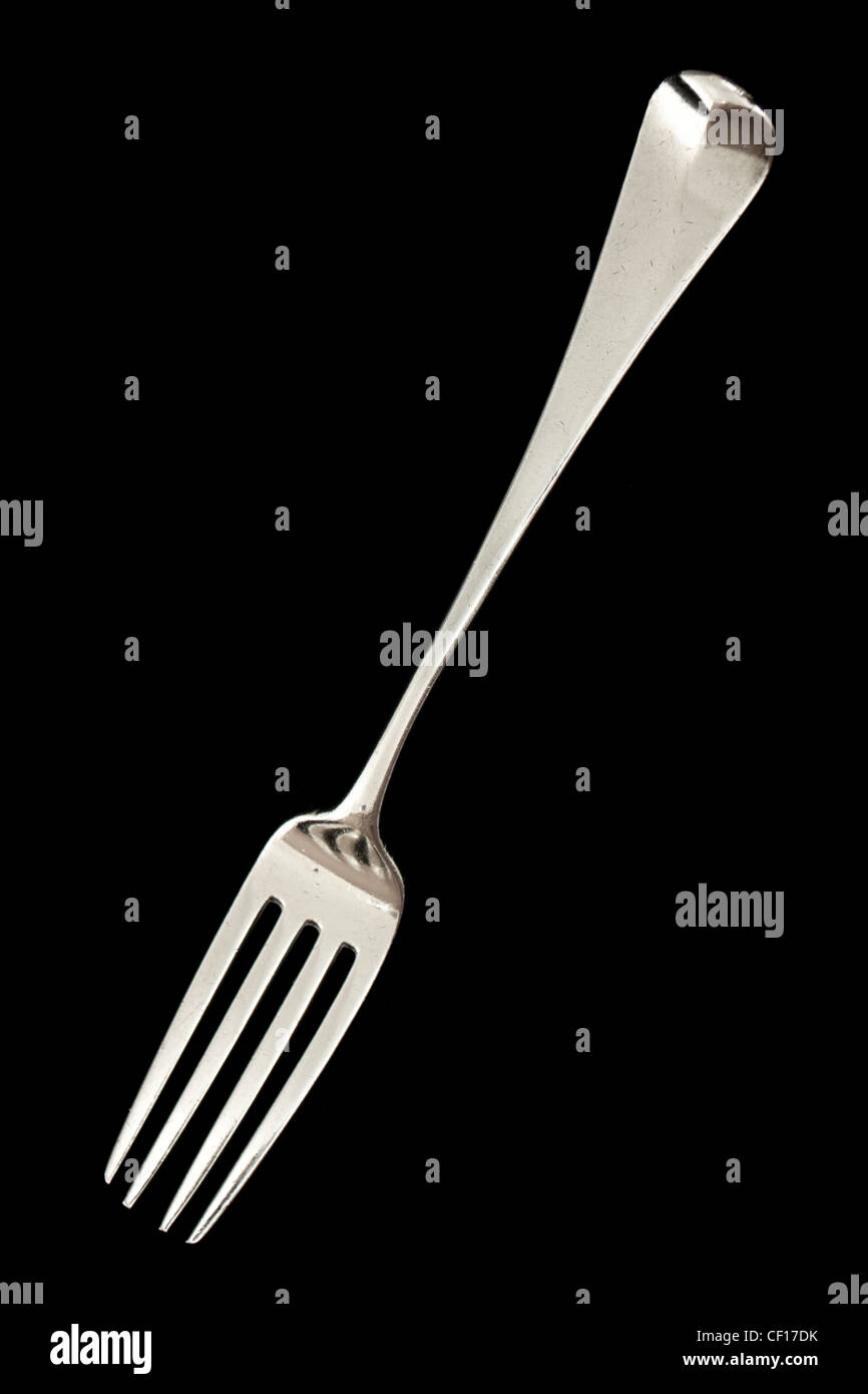 Antique George III solid Sterling Silver fork from 1797 (Hallmarked ...