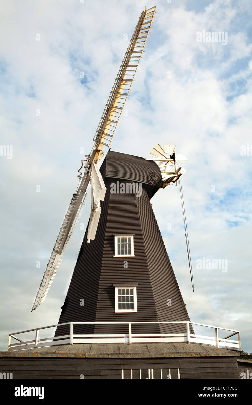 Draper's eighteenth century windmill in Margate Kent Stock Photo - Alamy