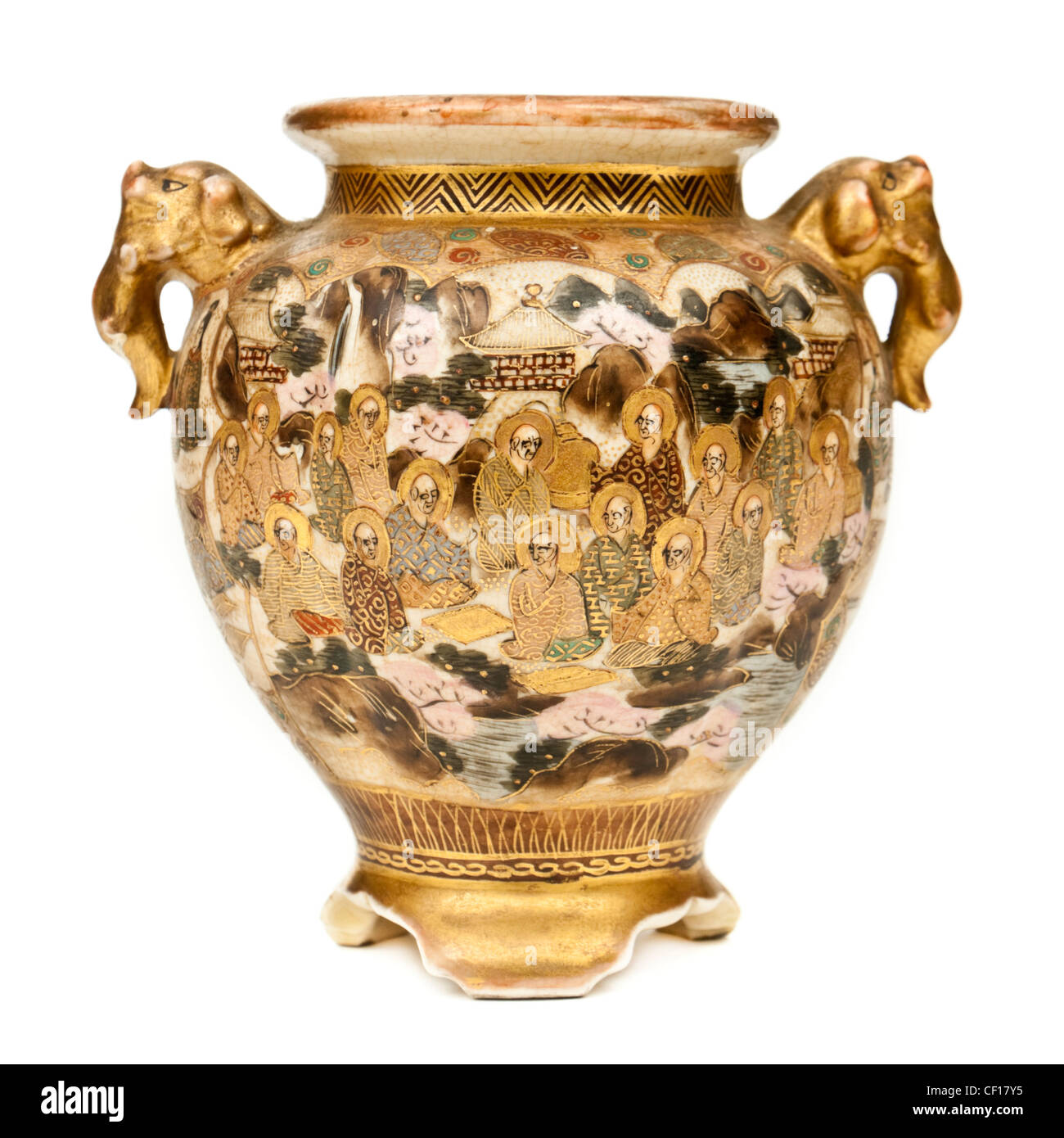 Japanese satsuma pottery hi-res stock photography and images - Alamy