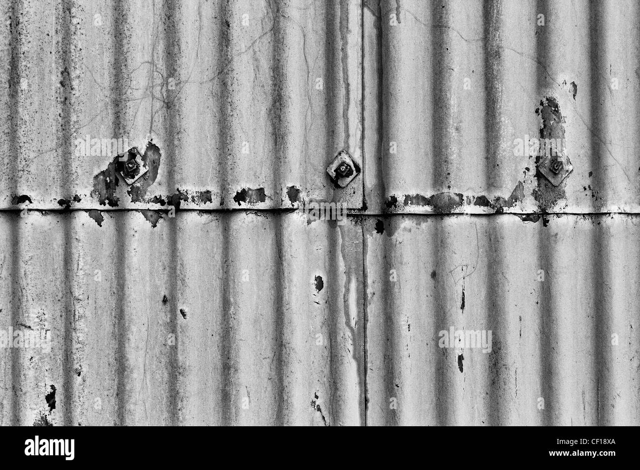 Metal wall Black and White Stock Photos & Images - Alamy