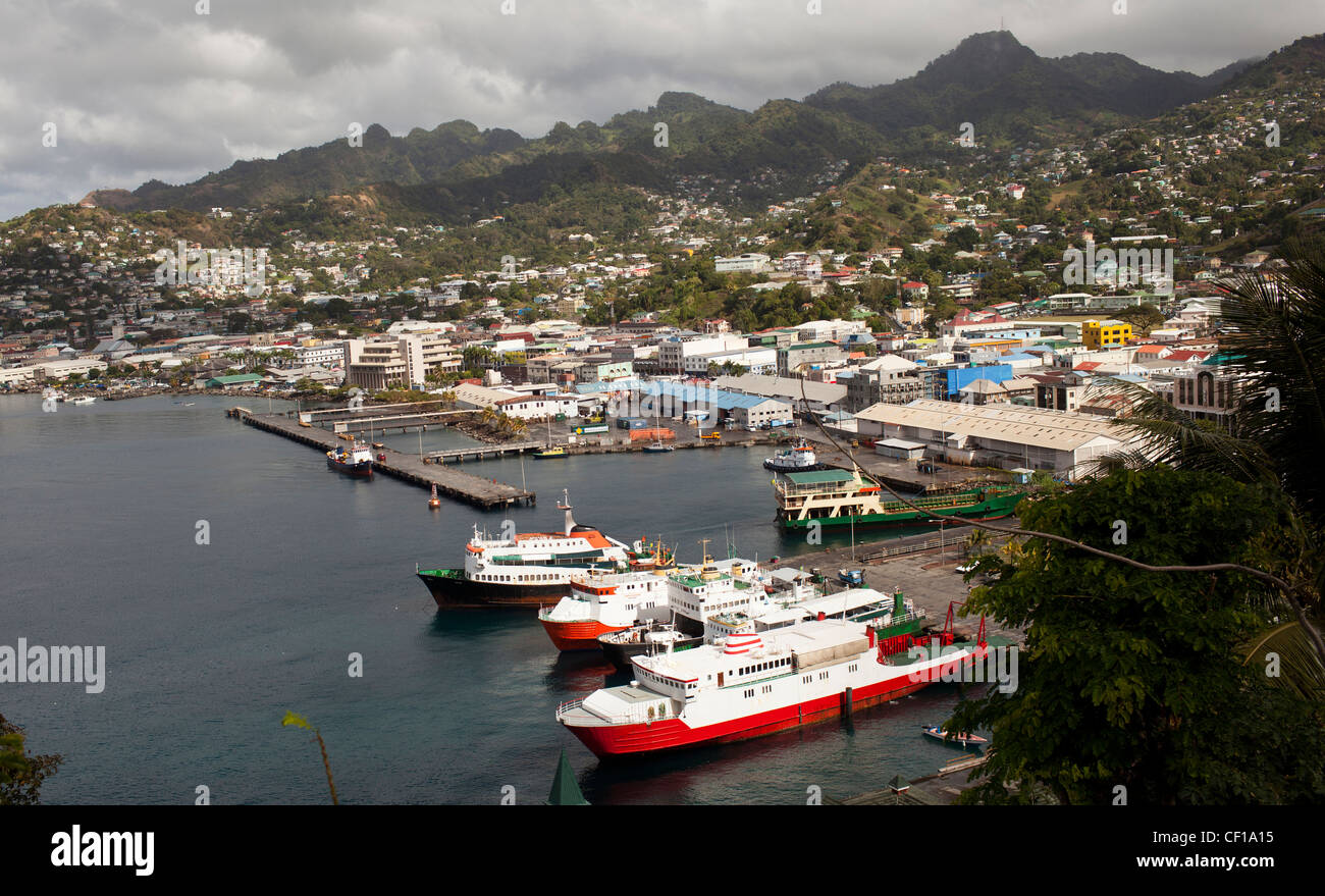 Kingstown capital of st vincent hi-res stock photography and images - Alamy