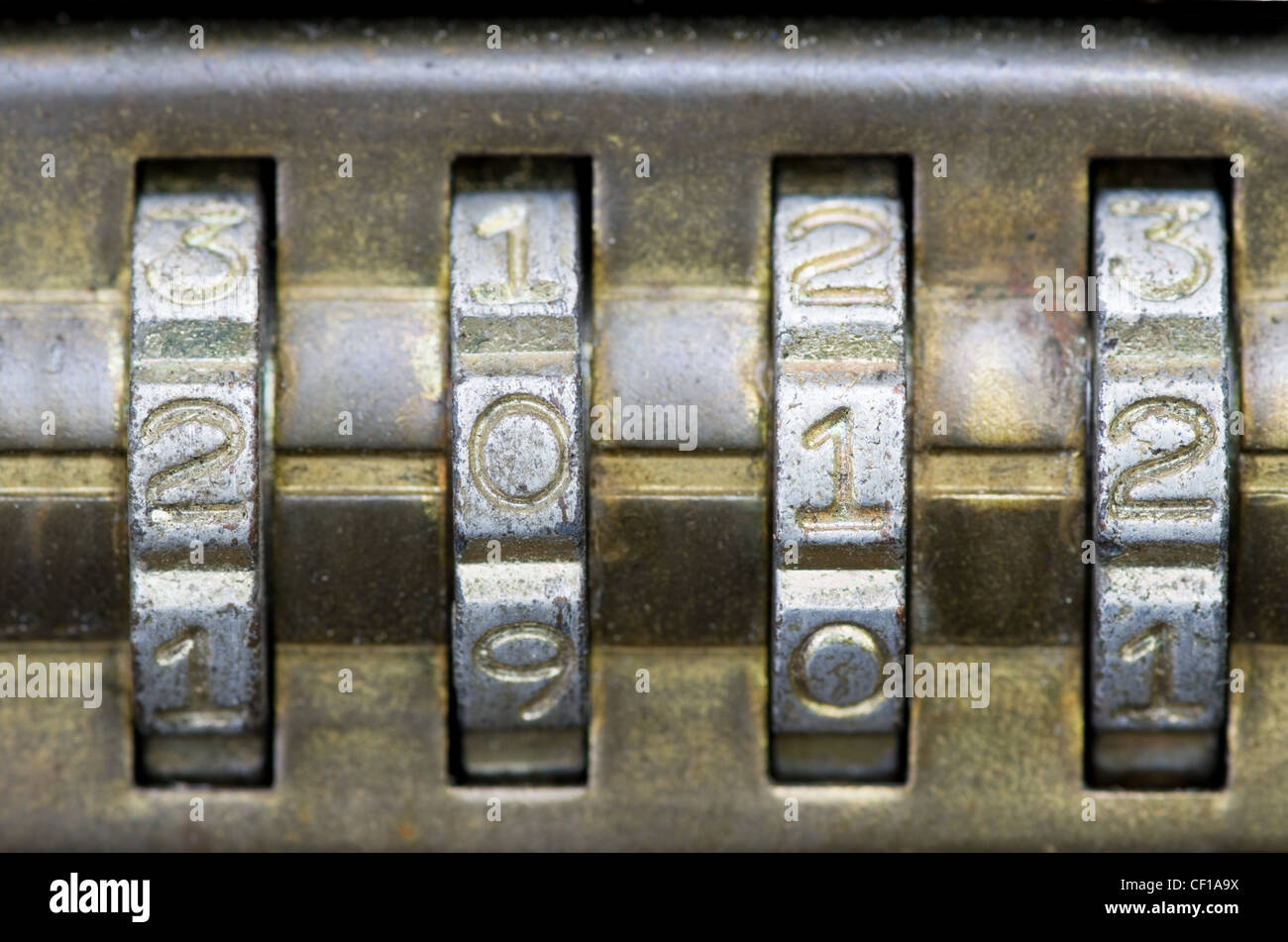 Combination lock close up hi-res stock photography and images - Alamy