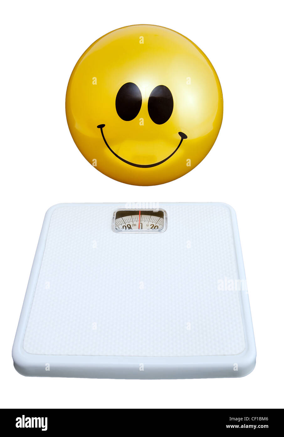 Happy smiley face ball for good news Stock Photo - Alamy
