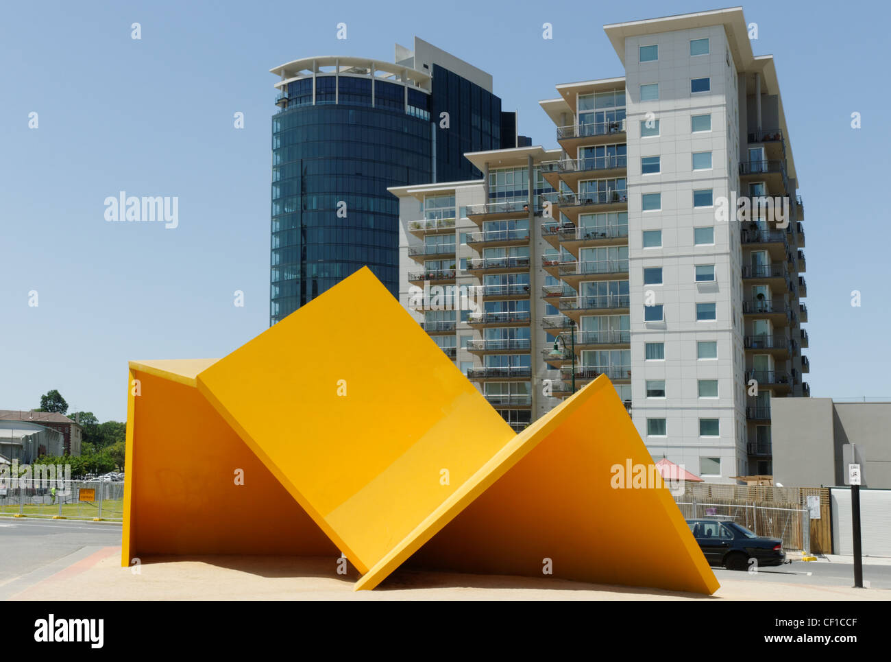 The Modern sculpture "Vault" at the Australian Centre for Contemporary ...
