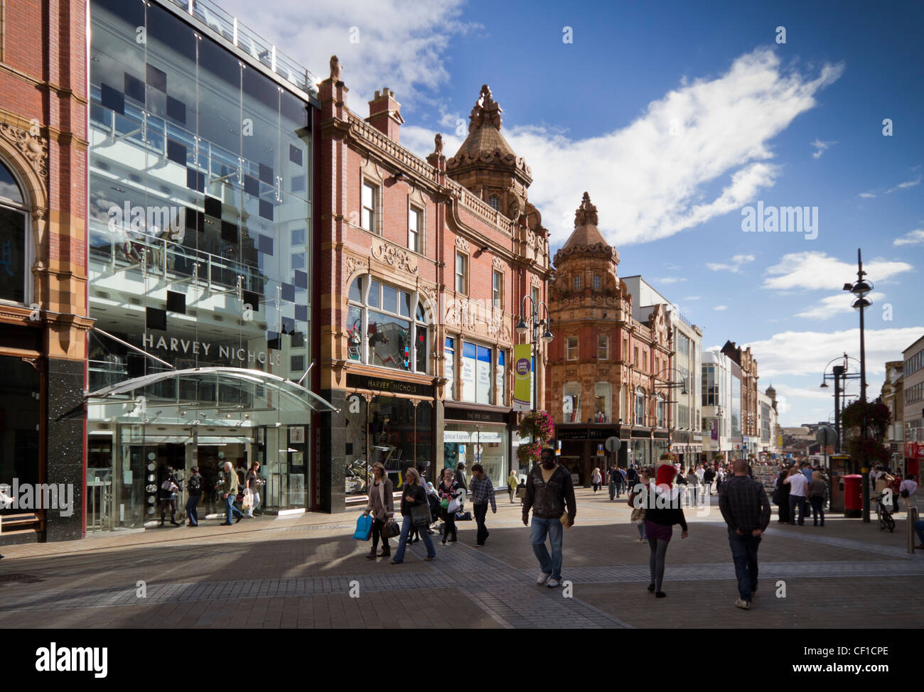 Harvey Nichols store Leeds city centre Stock Photo - Alamy