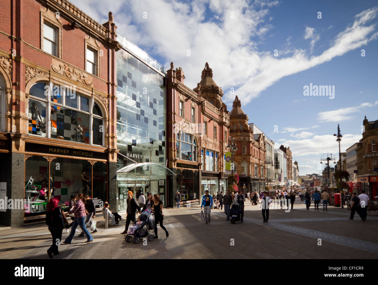 Harvey Nichols store Leeds city centre Stock Photo - Alamy