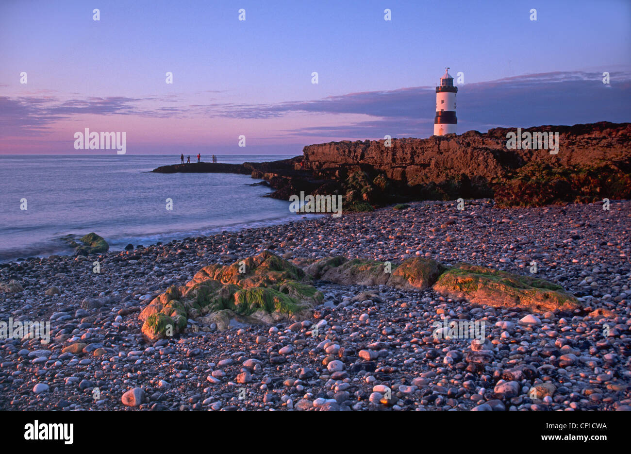 Penmon Point lighthouse Stock Photo - Alamy