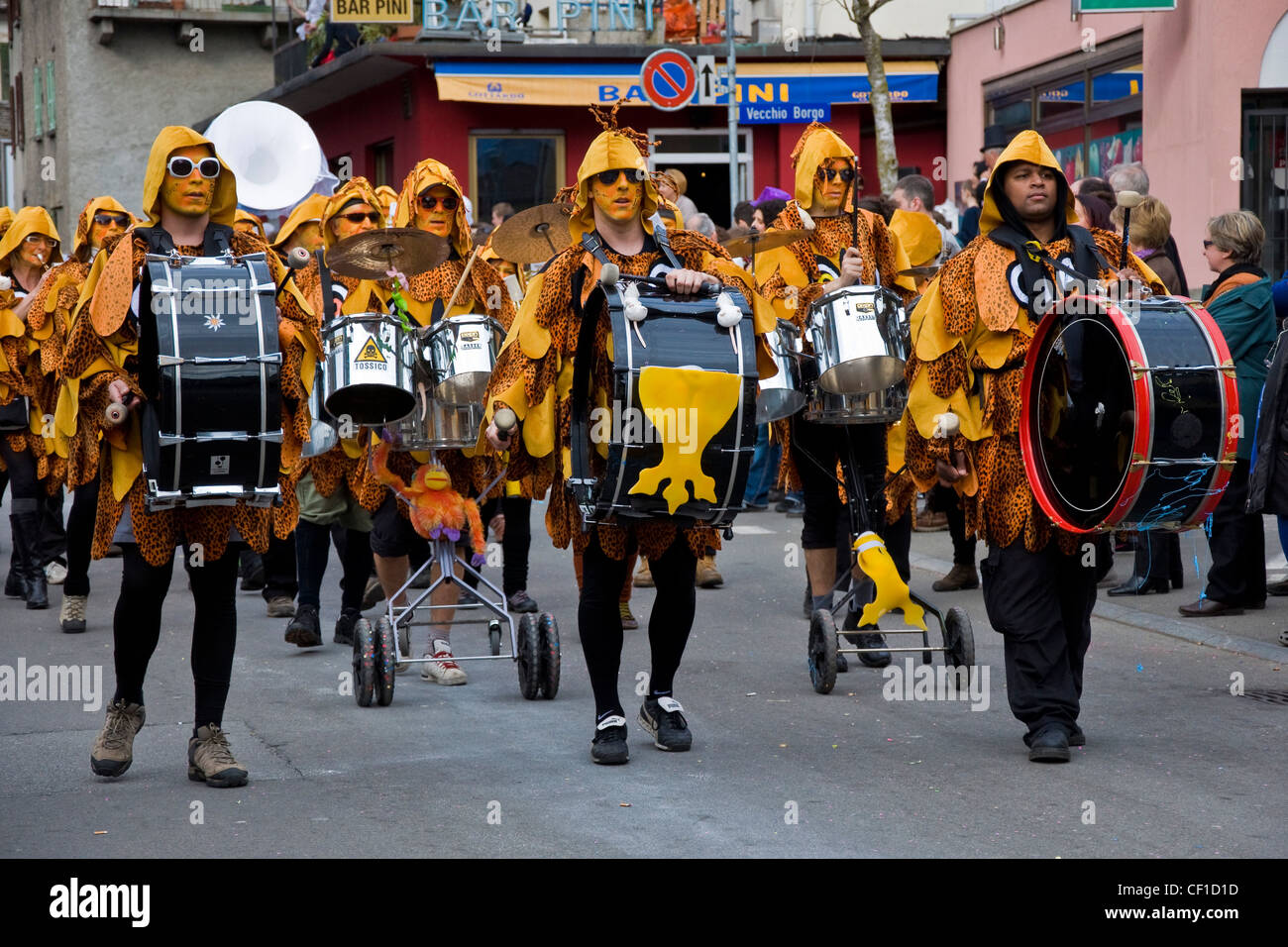 Carnival parade, Biasca, Canton Ticino, Switzerland Stock Photo - Alamy