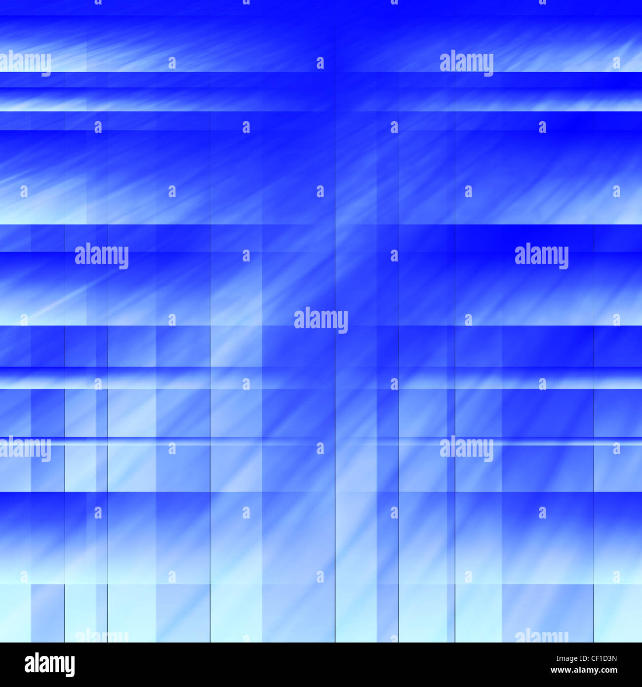 abstract blocks blue white background Stock Photo - Alamy