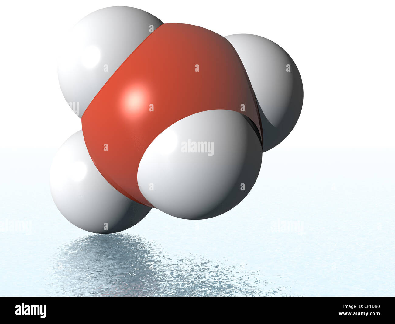 Molecule model computer generated hi-res stock photography and images ...
