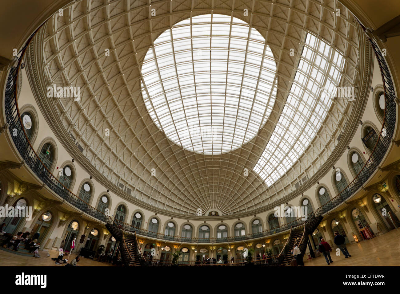 The Corn Exchange Leeds, opened in 1864; following refurbishment in the ...