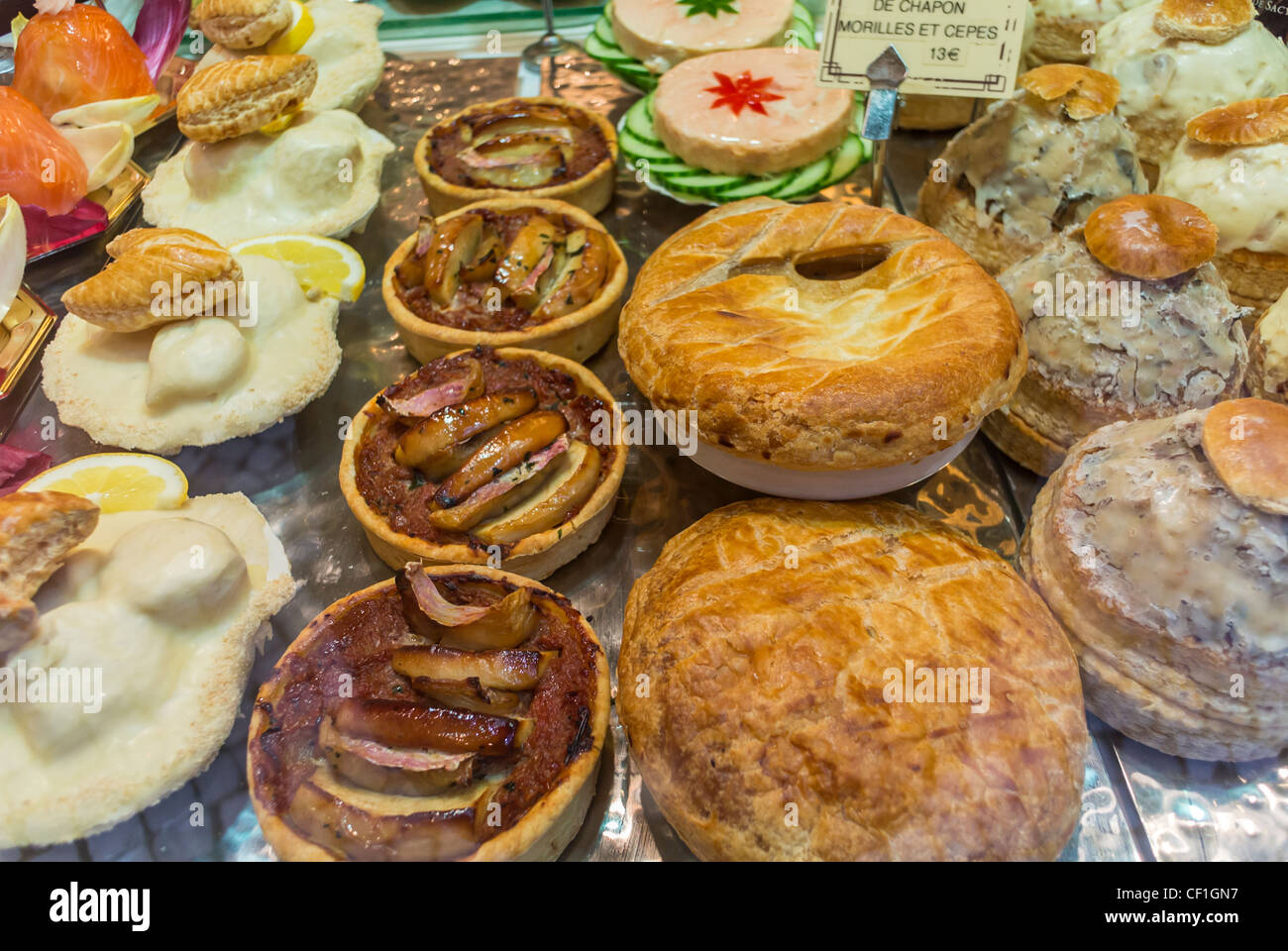 Paris, France, French Bakery Shop interiors "Stohrer" Detail Cakes ...