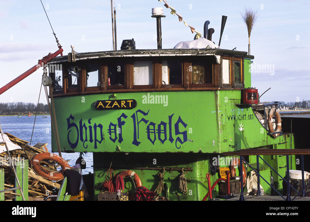 Houseboat. Java Island, Amsterdam, The Netherlands Stock Photo - Alamy