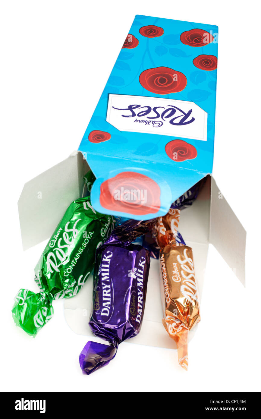 Cadbury roses chocolates hi-res stock photography and images - Alamy