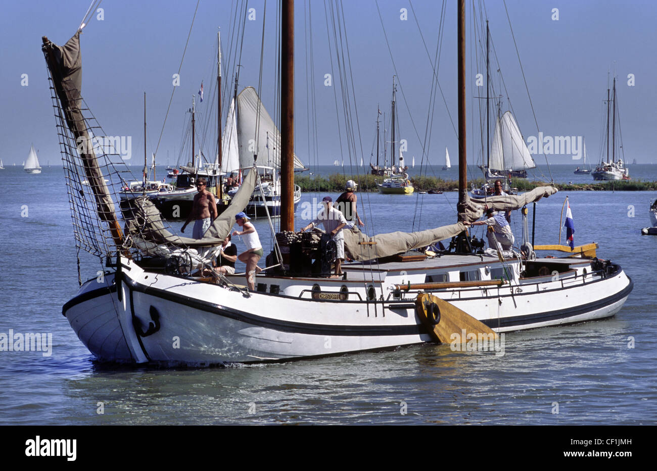Traditional dutch boat hoorn hi-res stock photography and images - Alamy